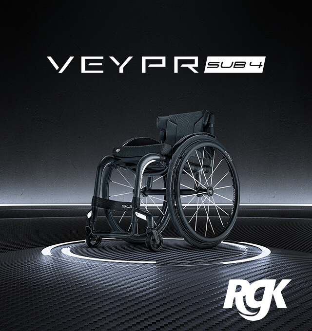 Een nieuw tijdperk begint met de RGK Veypr Sub4 | Sunrise Medical