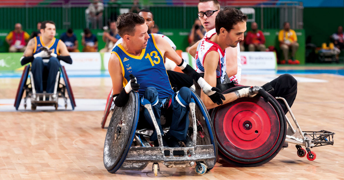 Blog: Rolstoelrugby: als je niet bang bent | Sunrise Medical