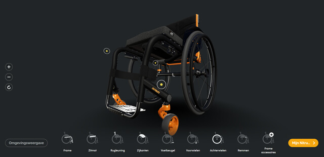 4 framekeuzes met de QUICKIE Nitrum | Sunrise Medical